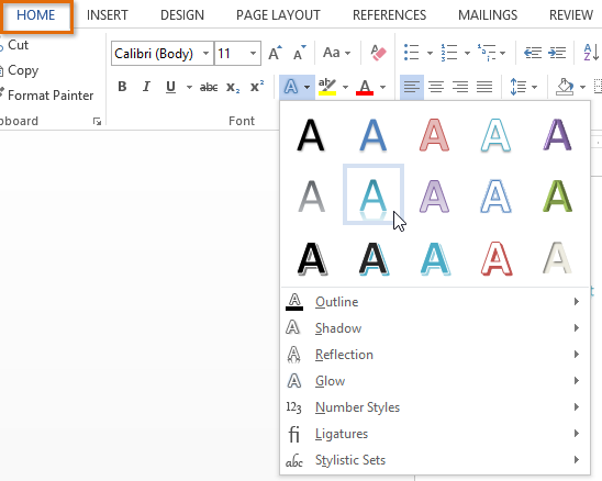 How To Use WordArt In MS Word 2013 Computer Hindi Notes