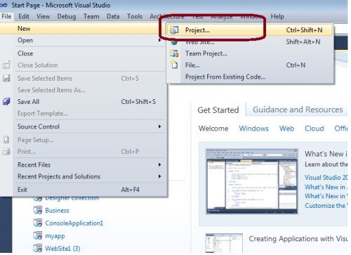 Create Console Application Computer Hindi Notes