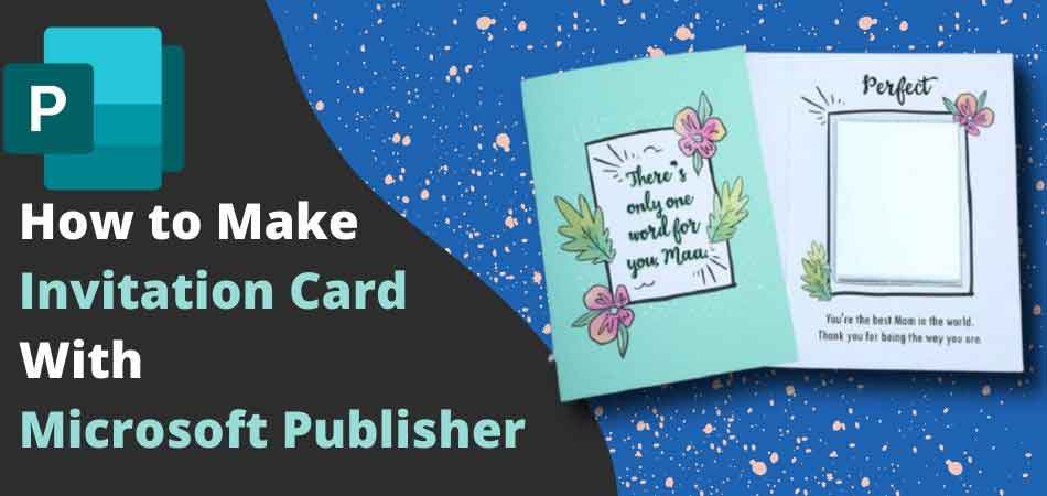 How-to-Make-Invitation-Card-With-Microsoft-Publisher | Computer Hindi Notes
