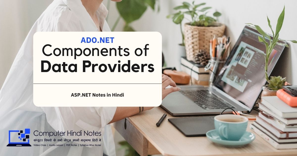 Components of Data Providers | Computer Hindi Notes